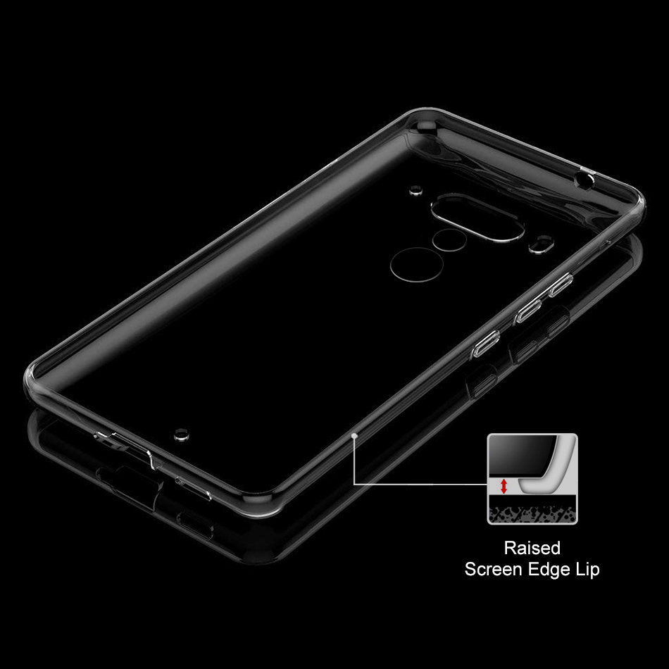 Flexi Slim Gel Case for HTC U12+ (Clear)